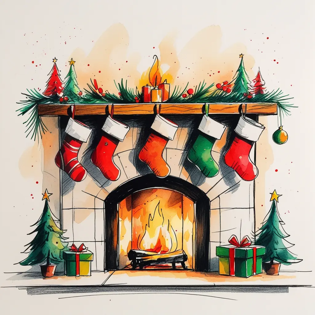 🎨 Easy Christmas Drawing Ideas: 12 Unusual and Creative Doodles to Try ...